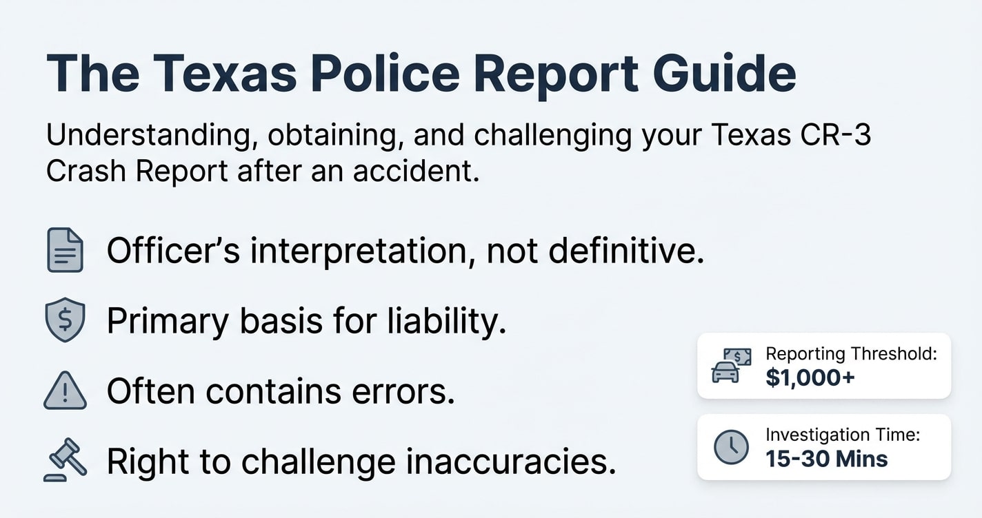 How to Get a Police Report for a Car Accident in Houston Now - The ...